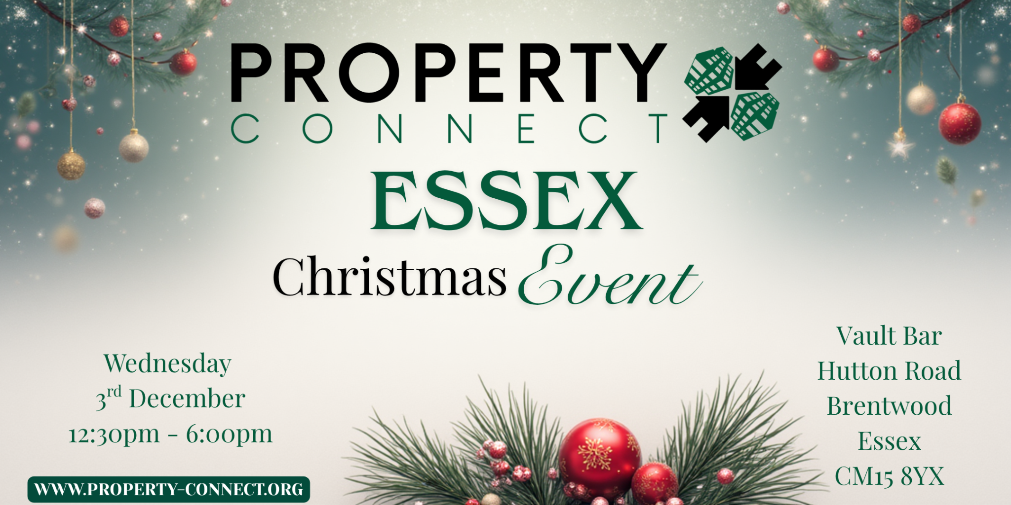 Property Connect Christmas Essex 3rd December 2025